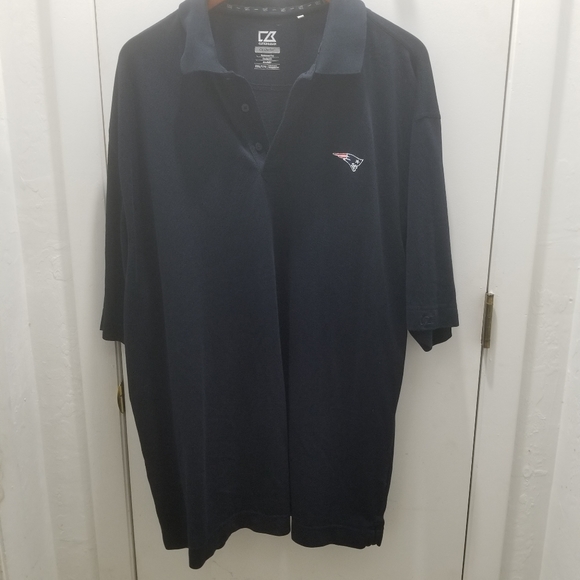 Cutter & Buck | Shirts | Cutter Buck New England Patriots Polo Xxl ...